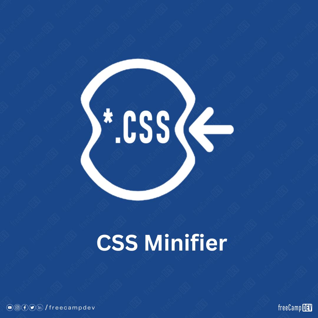 CSS Minifier - FreeCamp DEV CSS Minifier - FreeCamp DEV