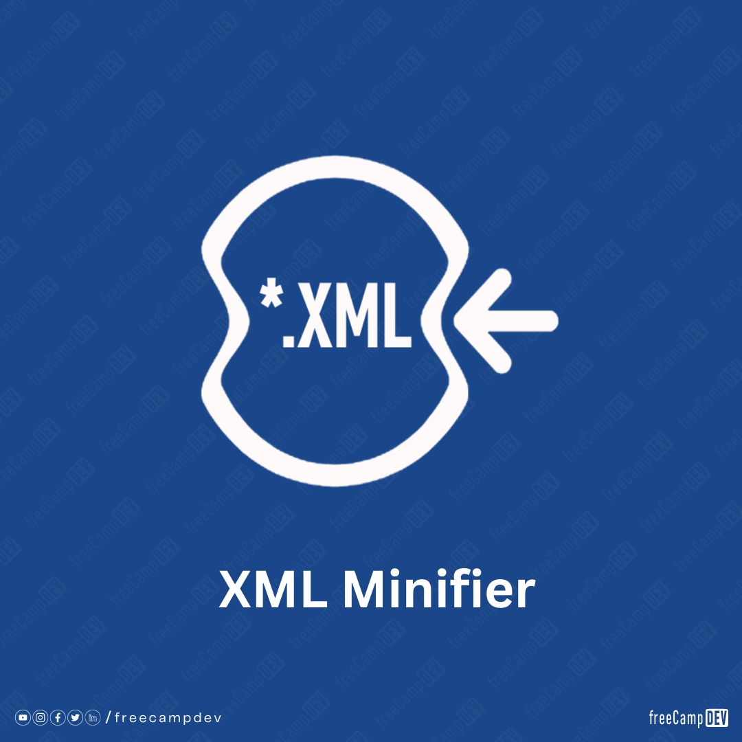XML Minifier - FreeCamp DEV XML Minifier - FreeCamp DEV